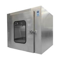 China GMP-Certified Floor Pass Box | 201 Stainless Steel & Interlock System | Pharma/Electronics Grade for sale