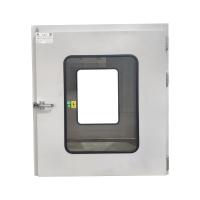 China GMP-Certified 304 Stainless Steel Anti-Corrosion Floor Pass Box for Pharma and Electronics Cleanrooms for sale