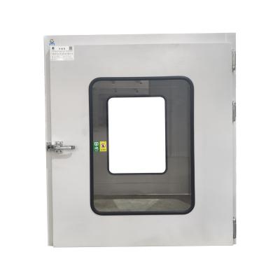 China GMP-Certified 304 Stainless Steel Anti-Corrosion Floor Pass Box for Pharma and Electronics Cleanrooms for sale