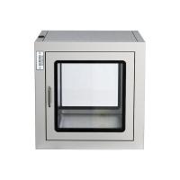 China 201 Stainless Steel Pass Box with Mechanical Interlock and UV-C Sterilization for Cleanroom Transfers for sale
