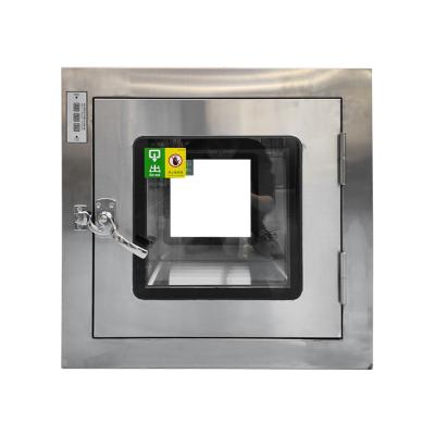 China Compact 304 Stainless Steel Pass Box | Space-Saving Design | Lab & Electronics Use for sale