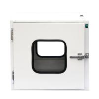 China 1160x1060x1090mm Cold-Rolled Steel Pass Box with Mechanical Interlock for Cleanroom Transfer for sale