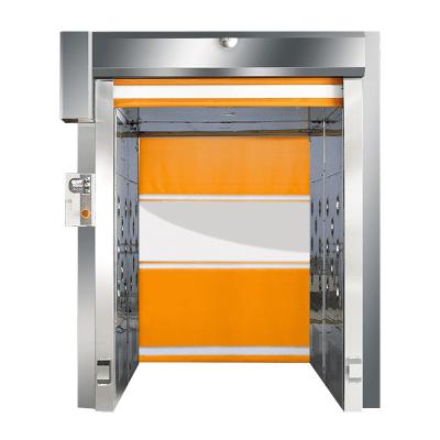 China Industrial Heavy-Duty Air Shower with Segmented Windproof Design and 0.8mm Tear-Resistant Curtain for ISO 14644-1 Compliant Cleanrooms for sale