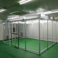China ISO 5 Clean Booth with HEPA FFU System | Modular & Mobile Design for Labs/Electronics for sale