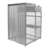 China ISO Class 5 Cleanroom Booth with Anti-Static Aluminum Construction and Adjustable Airflow Control for sale