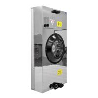 China BFU Bottom-Access Fan Filter Unit with Extra-Large HEPA Airflow, Ultra-Low Vibration, and Tool-Free Filter Change for ISO 5-9 Cleanrooms for sale