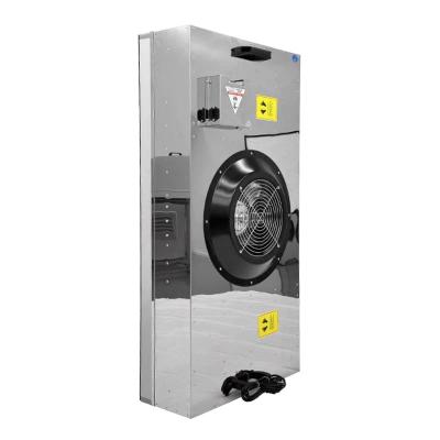 China BFU Bottom-Access Fan Filter Unit with Extra-Large HEPA Airflow, Ultra-Low Vibration, and Tool-Free Filter Change for ISO 5-9 Cleanrooms for sale