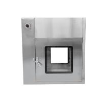 China Explosion-Proof Transfer Window with 304 Stainless Steel Construction and High-Efficiency Laminar Flow Purification for Hazardous Material Pass-Through for sale