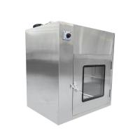 China Explosion-Proof Transfer Window with 304 Stainless Steel Construction and High-Efficiency Laminar Flow Purification for Hazardous Material Pass-Through for sale