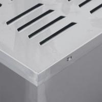 China 450×450×480 mm Liquid Trough HEPA Air Outlet with Corrosion-Resistant Construction and Tool-Free Installation for Cleanroom Ventilation for sale