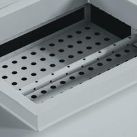China 1025×720×480 mm Liquid Trough HEPA Vent with High-Capacity Airflow and Tool-Free Installation for Aerospace Cleanrooms for sale