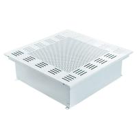 China ISO 14644 Certified HEPA Air Outlet with 1000 CMH Airflow and Cold Plate Painted Finish for Cleanrooms for sale