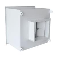 China High-Efficiency 1500 CFM Ceiling Air Outlet with Baked Paint Steel for Energy Savings in HVAC Systems for sale