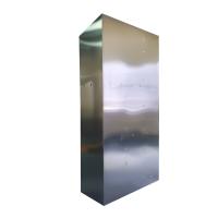 China ESD-Safe 304L Stainless Steel Cleanroom Shoe Cabinet for ISO 14644 Compliant Pharma and Semiconductor Facilities for sale