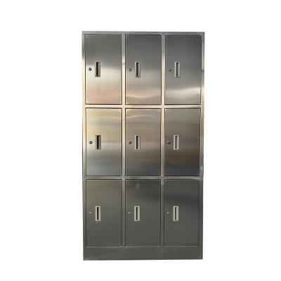 China ESD-Safe 304L Stainless Steel Cleanroom Shoe Cabinet for ISO 14644 Compliant Pharma and Semiconductor Facilities for sale