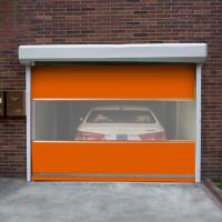 China Wind-Resistant High-Speed Roll-Up Door with Radar Sensor & 0.8mm PVC Curtain for Industrial Facilities for sale