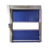 China Smart IoT-Enabled High-Speed Roll-Up Door with Dustproof Seals and 0.6-2.5m/s Adjustable Speed for Pharmaceutical & Mining Use for sale