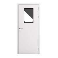 China ISO 14644 Cleanroom Steel Door with Hermetic Sealing, Contamination-Proof & Electrostatic Dissipative Features for sale