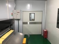 China Industrial Automatic Sliding Steel Door with 1500kg Load Capacity IP65 Weatherproof and ISO 14644 Compliance for sale