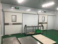 China Industrial Automatic Sliding Steel Door with 1500kg Load Capacity IP65 Weatherproof and ISO 14644 Compliance for sale