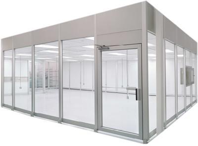 China Custom ISO 14644-1 Compliant Cleanroom Booth with Aluminum Frame Construction and Adjustable Airflow Control for sale