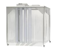 China ISO 5 Clean Booth with HEPA FFU System | Modular & Mobile Design for Labs/Electronics for sale