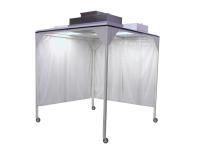 China ISO Class 5 Cleanroom Booth with Anti-Static Aluminum Construction and Adjustable Airflow Control for sale