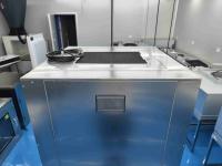 China Vertical Lift Door Laminar Flow Pass-Through Cabinet with HEPA Filter and SUS304 Stainless Steel Construction for sale
