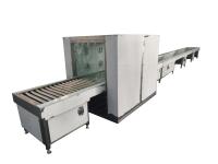China Powered Roller Conveyor Air Shower Pass-Through Box | Cleanroom Transfer System for sale
