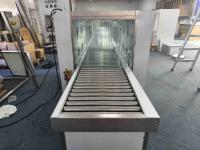 China Powered Roller Conveyor Air Shower Pass-Through Box | Cleanroom Transfer System for sale