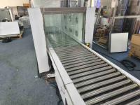 China Powered Roller Conveyor Air Shower Pass-Through Box | Cleanroom Transfer System for sale
