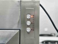 China Dual-Chamber Stainless Steel Electronic Interlock Pass Box with UV Sterilization for Cleanroom Contamination Control for sale