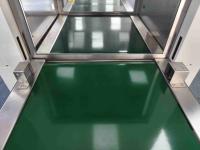 China Three-Section Power-Operated Pass Box with Integrated Conveyor for sale