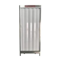China Emergency Safety Shower and Eyewash Room with SUS304 Stainless Steel Enclosure, 120-180 L/min Shower Flow, and 1000 × 1000 × 2400 mm Compact Size for sale