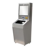 China 304 Stainless Steel Automatic Hand Wash and Dryer Machine with Touch-Free Design and HEPA Filter for sale
