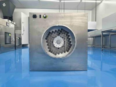 China Reverse Suction Fan Filter Unit with Flange Port and High-Efficiency Filtration for Cleanrooms for sale