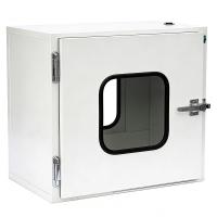 China 1160x1060x1090mm Cold-Rolled Steel Pass Box with Mechanical Interlock for Cleanroom Transfer for sale