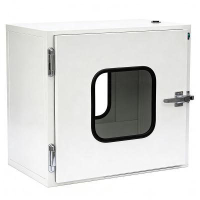 China 1160x1060x1090mm Cold-Rolled Steel Pass Box with Mechanical Interlock for Cleanroom Transfer for sale