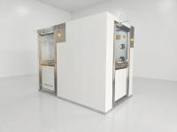 China Corner Air Shower with Sole Cleaning Function | Cleanroom Entry Portal for sale