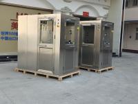 China 304 Stainless Steel GMP Pharma Air Shower with Double-Sided Blowing and Microcomputer Control for sale