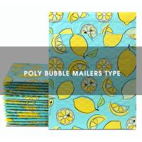 China Customizable compostable padded wrap envelopes packaging yellow eco friendly biodegradable 8.5*12 bubble mailer mailing for sale