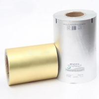 China Roll Back Aluminum Packing Foil Chocolate Wrapping Paper for sale