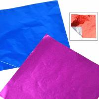 China Print Chocolate Butter Paper Craft Laminated Aluminum Foil Roll for sale