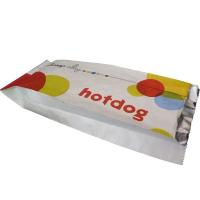 China Aluminium Foil Lined Customized Hot Food Packaging Aluminium Foil Paper Takeaway Bags for sale