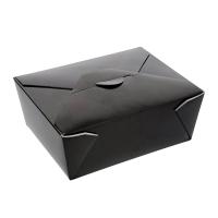 China #2 Custom Printing Kraft Folded Takeout box Fast Food Packaging Paper Box Takeway Food Box for sale