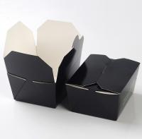 China Wholesale stacking 400g craft paper boxes take away food container with window for sale