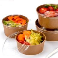 China Leakproof lunch paper box for food packaging / biodegradable take away food kraft paper box for sale
