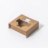 China Pulp cup holder coffee paper cup tray 4 cup paper cardboard tray holder carrier for sale