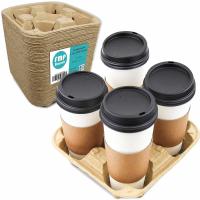 China Wholesale printed logo OEM advertising biodegradable custom sleeve paper coffee cup with lid for sale