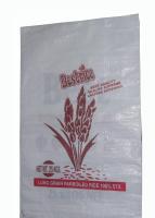 China BOPP Laminated PP Woven Sacks For Flour Packaging Side Gusset Tear Resistant for sale
